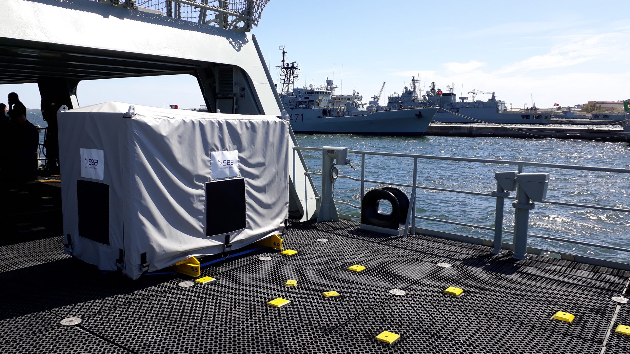 Mk6 Electric Winch for Anti-Submarine Provided by Outreach Offshore Ltd